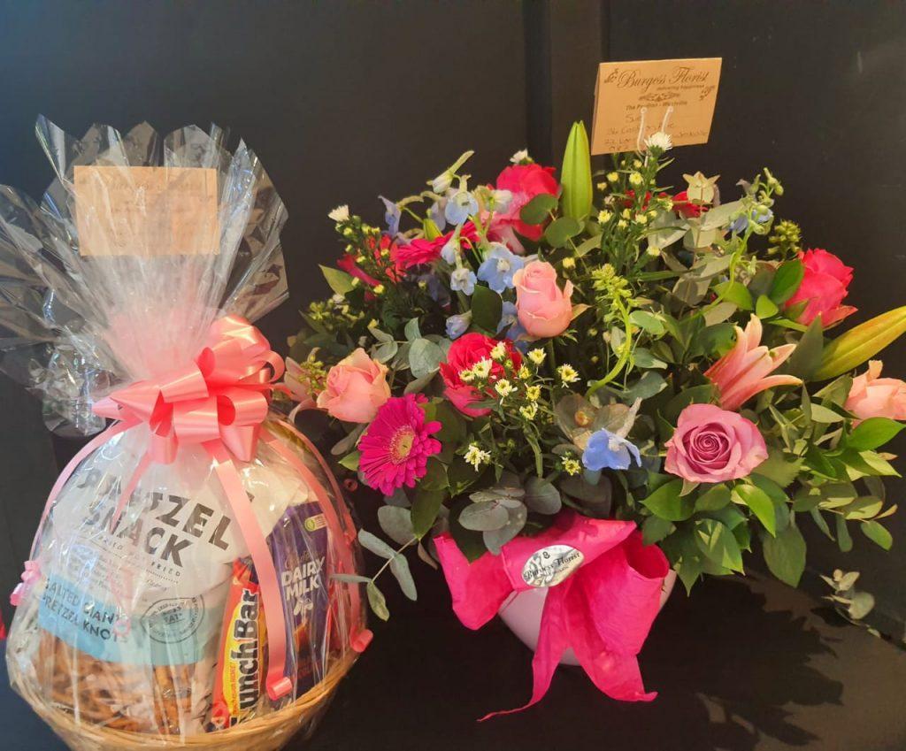 Flower and Hamper Combo Large - Burgess Florist - Durban